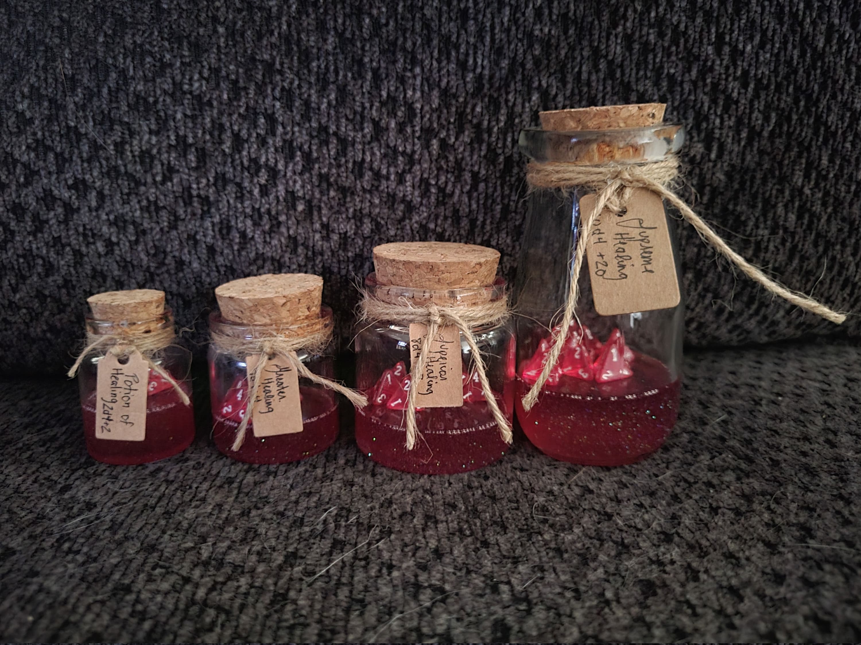 D&D 5e RPG Healing Potions - Etsy