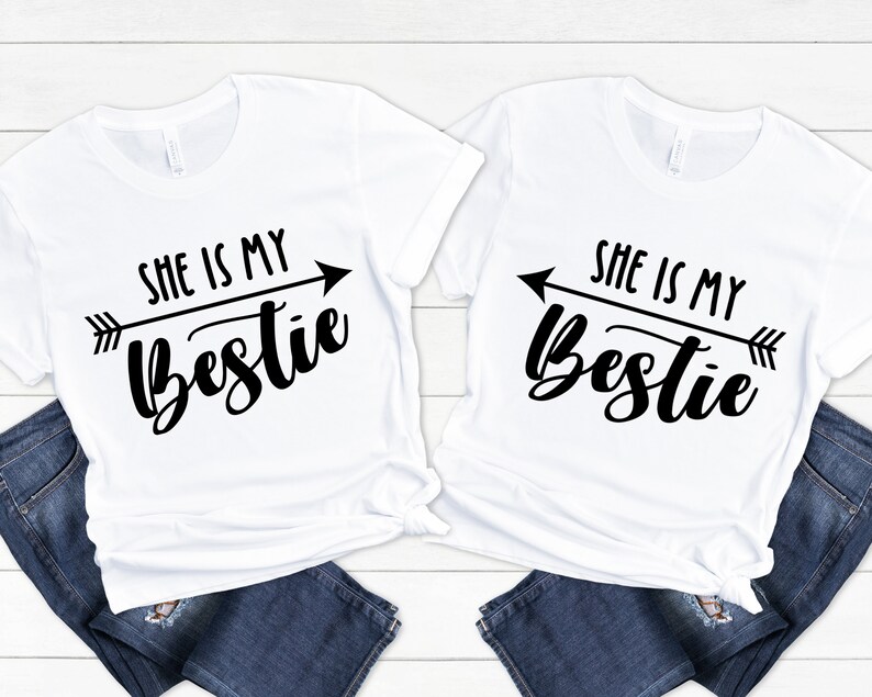 She is My Bestie Shirt, Besties Squad Shirt, Best Friend Shirt, Girls ...