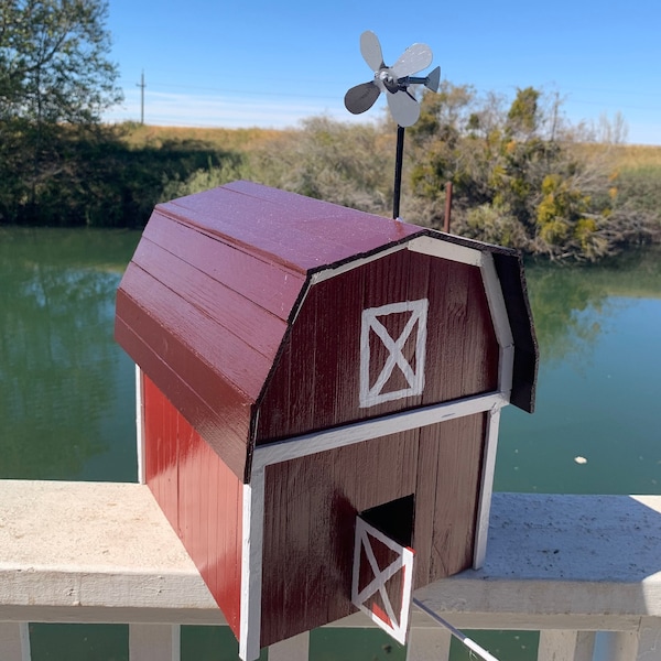 Barn Bird House - Etsy
