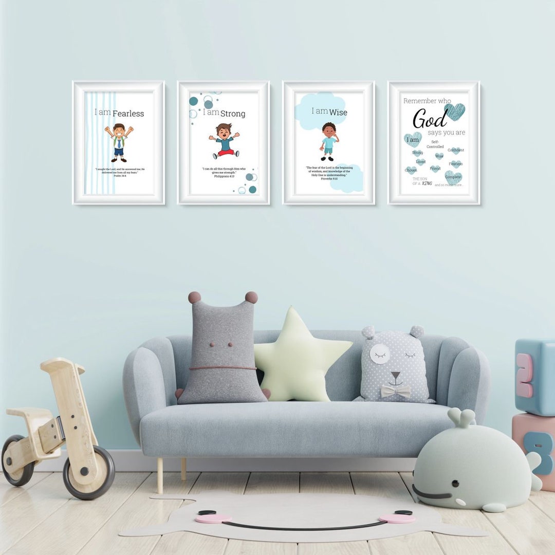 Who God Says I Am Boys Posters - Etsy