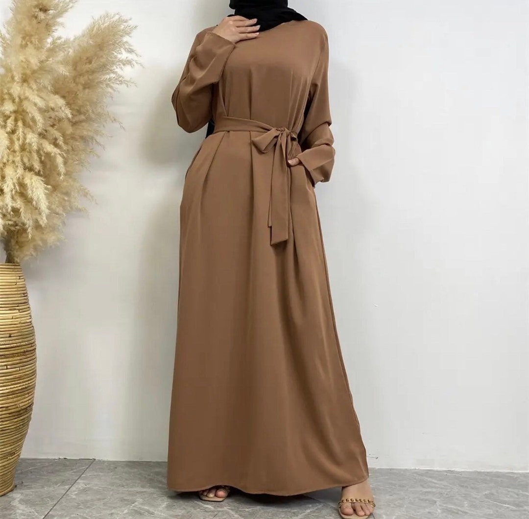 Abaya Small Sleeve Eid Ramadan Hijab Maxi Dress Abaya Muslim - Etsy