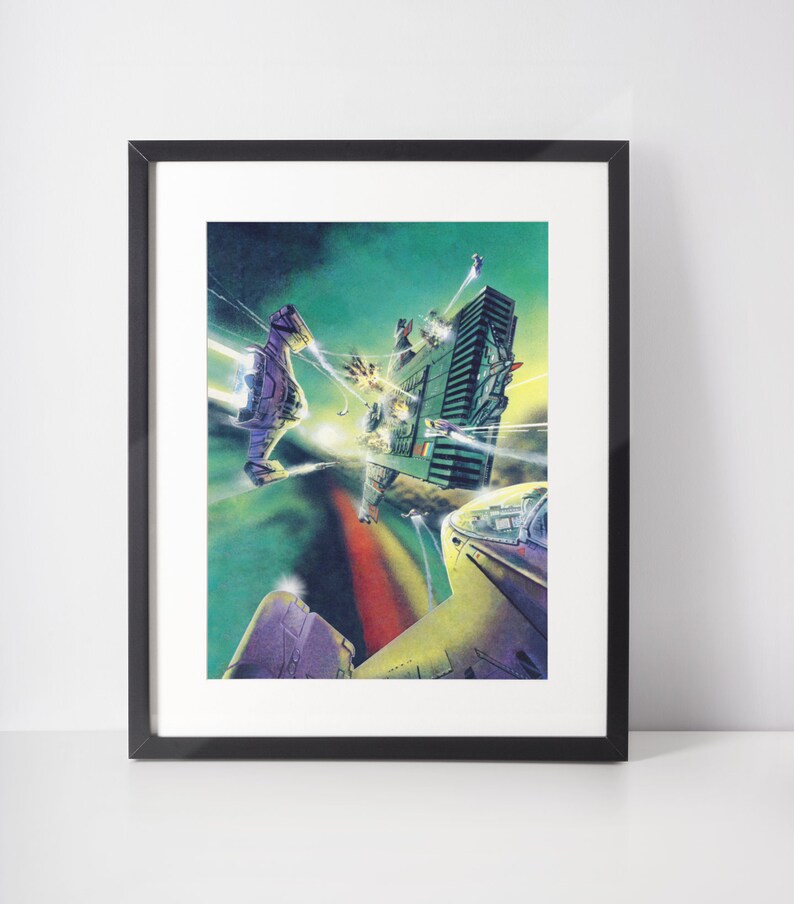 Oliver Frey Framed Art Spectrum Speed Classic Computer and Video Games ...