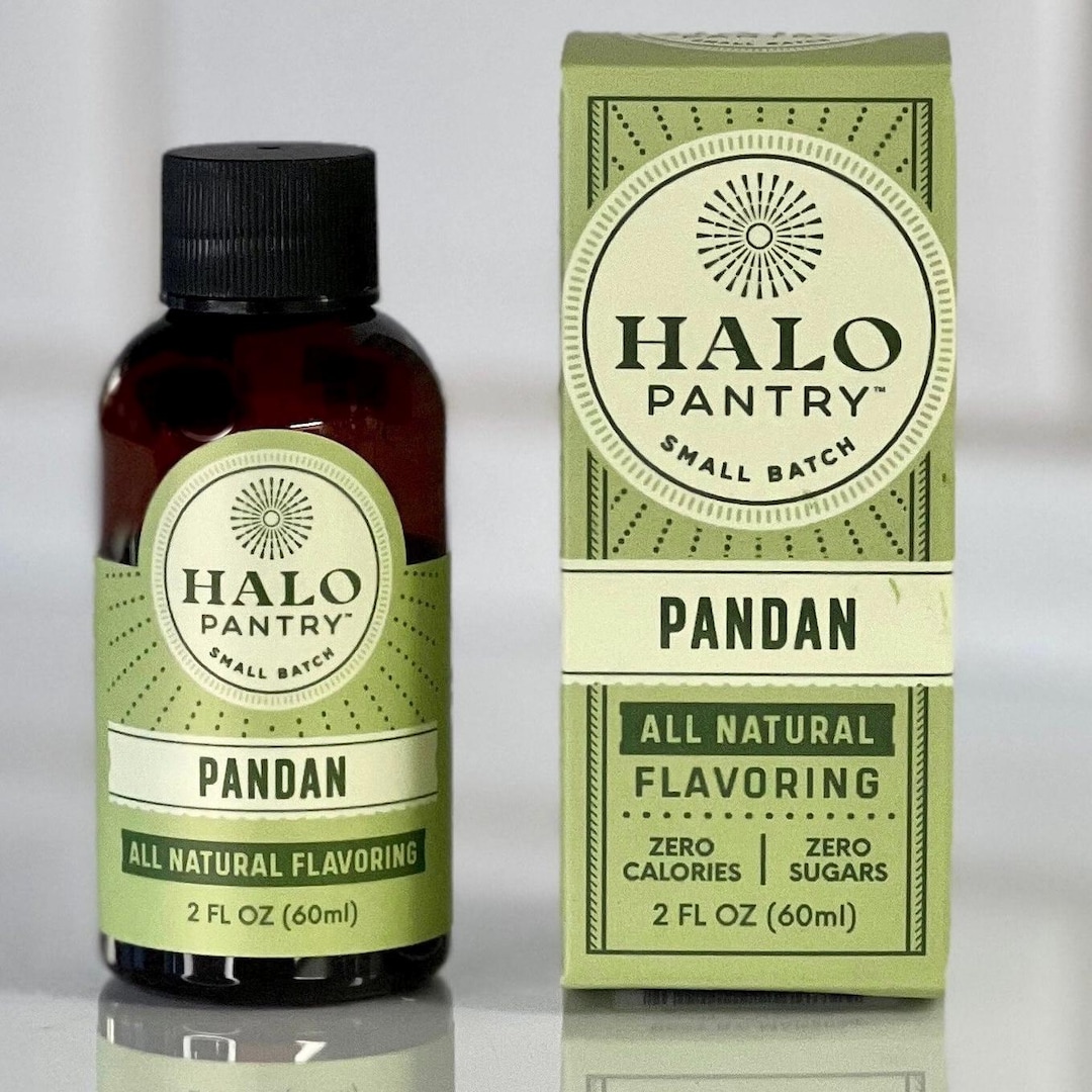 PANDAN Natural Flavoring Extract: Baking, Dessert & Drink Recipes (2oz ...