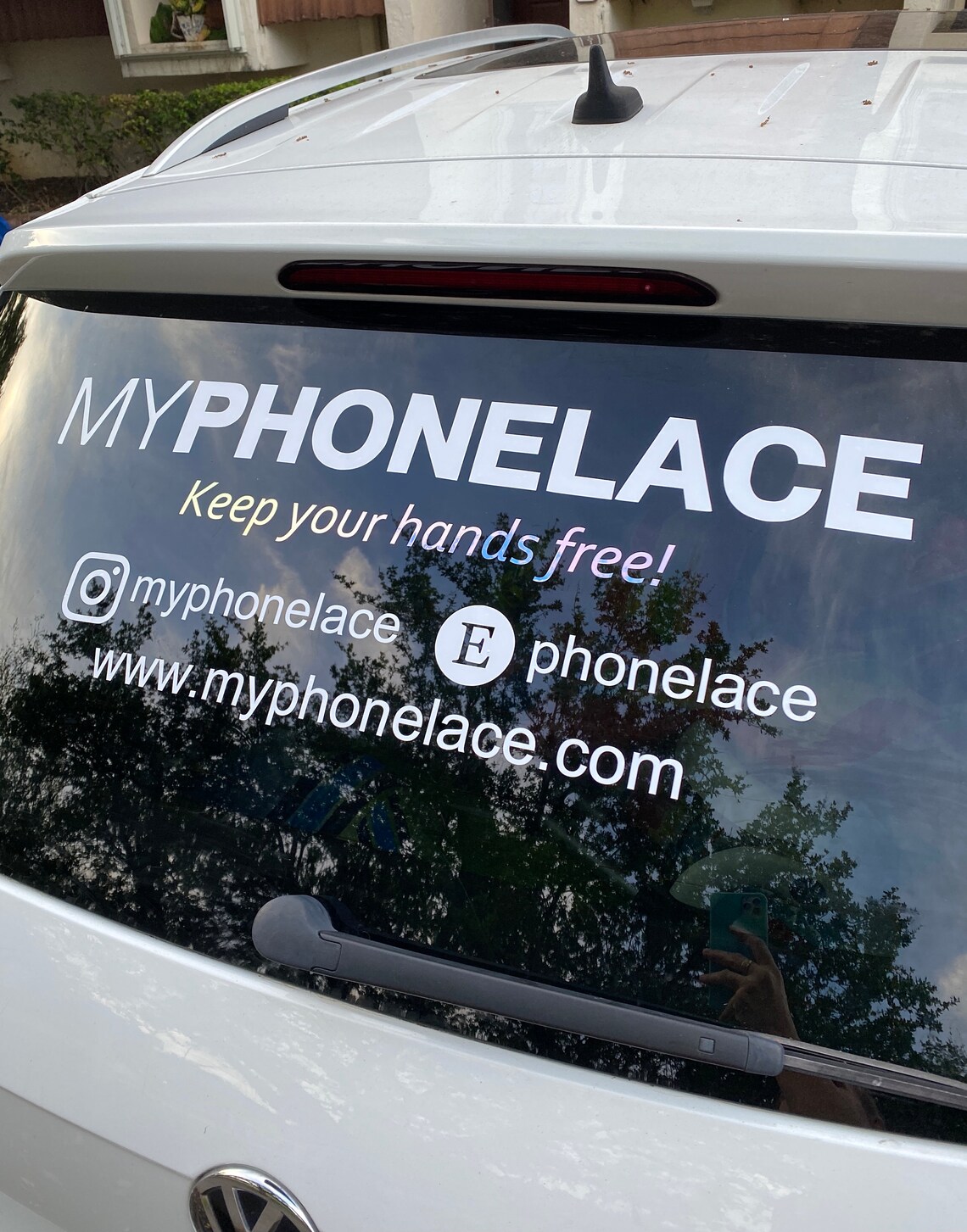 Decal for Rear Car Window - Customized / Sticker for Car / Marketing ...