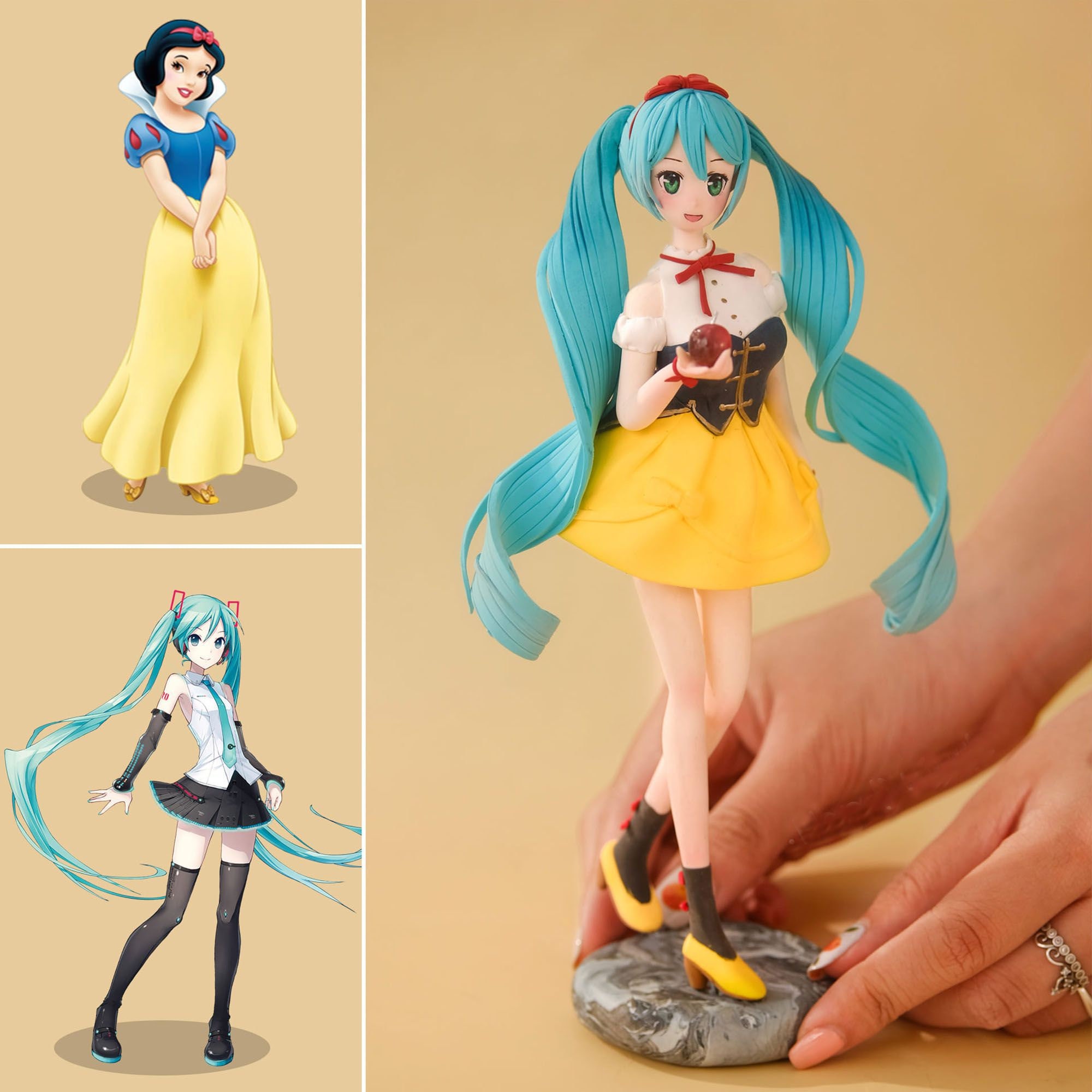 Custom Figure Anime Clay Figure 90% Like Image Commission - Etsy