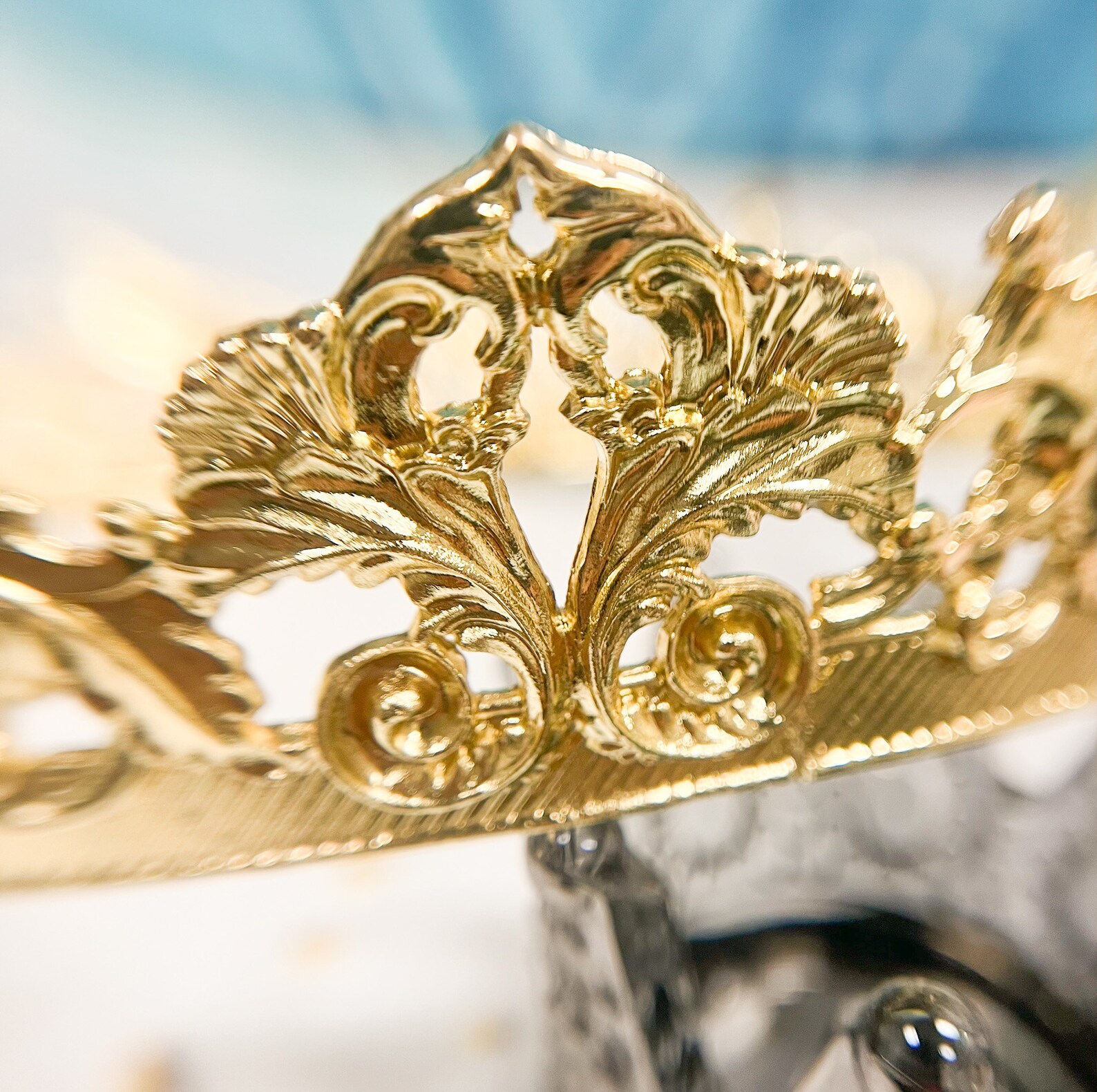 Royal King Crowns for Men, Full Round Mens and Crowns Wedding Party ...