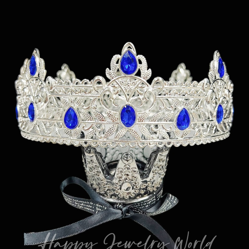 Blue Kings Crown - Etsy
