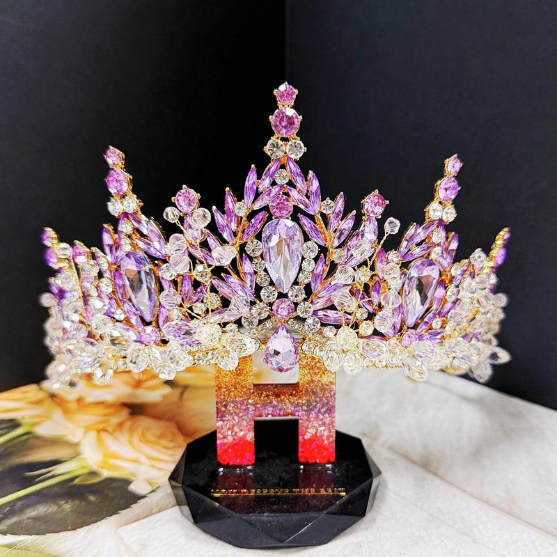 Beaded Tiara - Etsy
