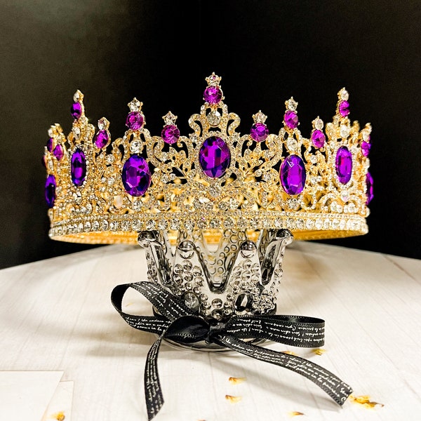 Purple Crown - Etsy