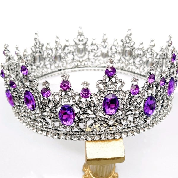 Purple Crown - Etsy
