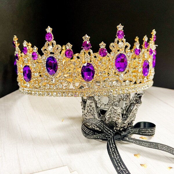 Purple Crown - Etsy