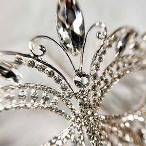 Butterfly Masquerade Mask, Wedding Party Silver Eye Mask, Cosplay ...