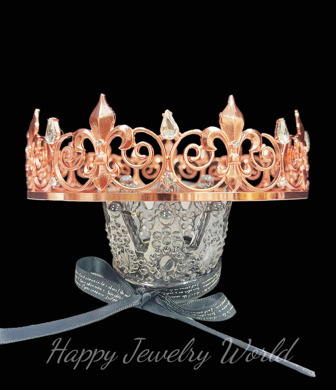 Royal Prince Crowns for Men, Full Round Men's and Crown, Wedding Party ...