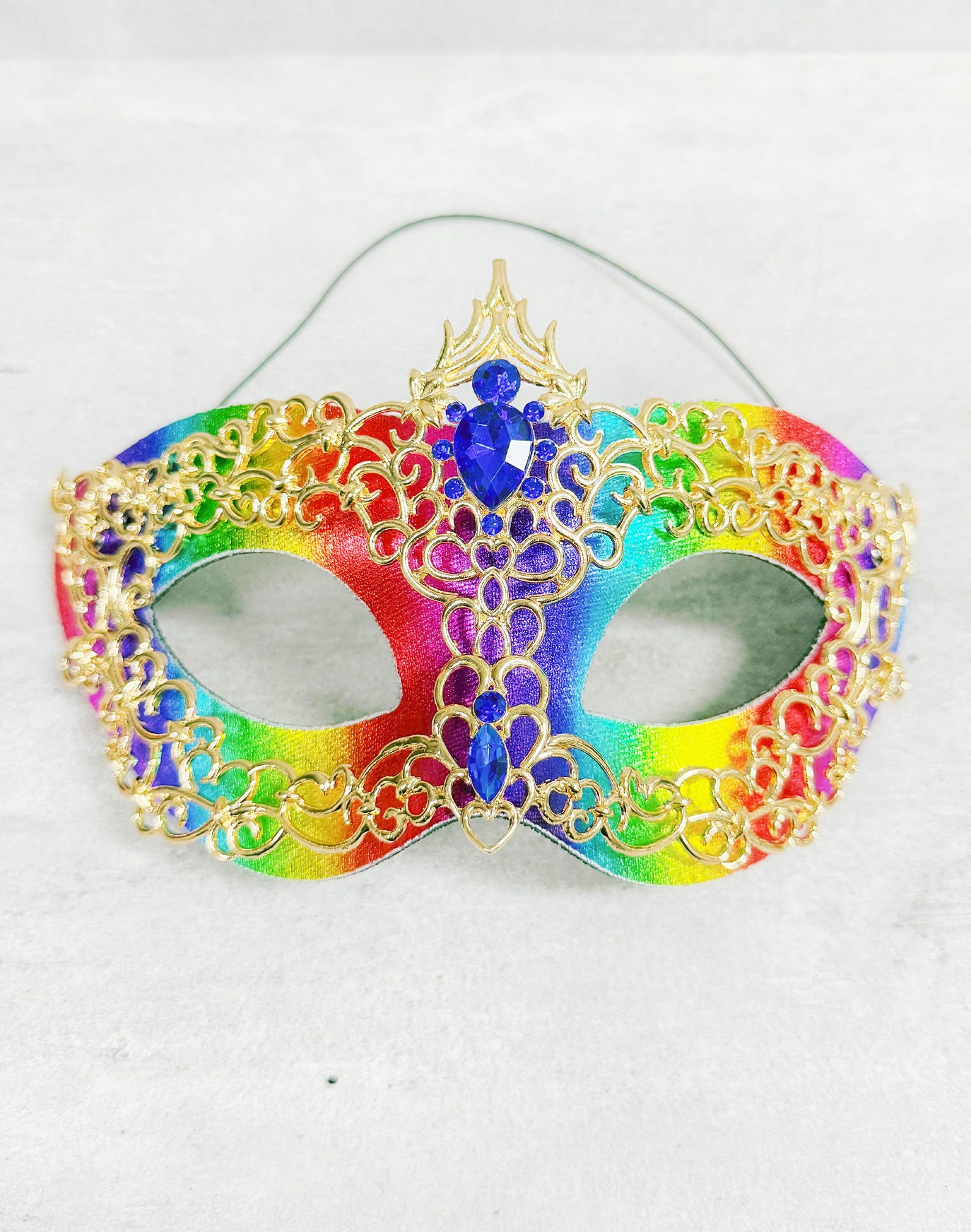 Rainbow Masquerade Mask, Masquerade Ball Party Mask, Cosplay Mask ...