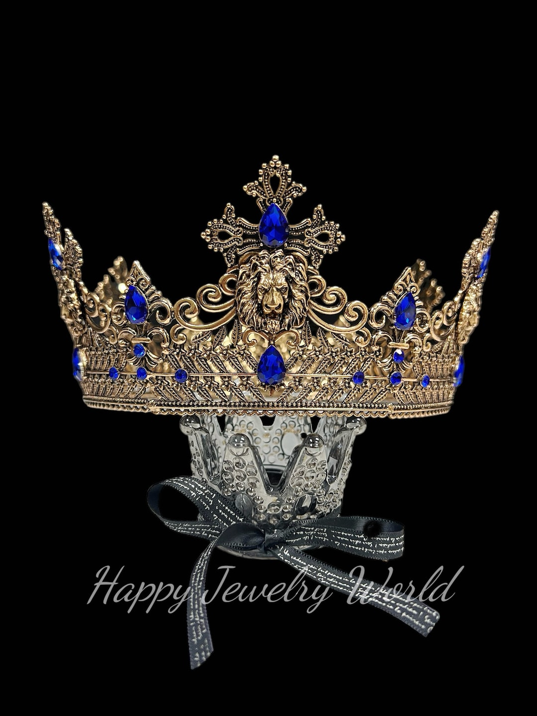 King Crown for Men, Royal Men's Crown, Prince Tiara for Wedding ...