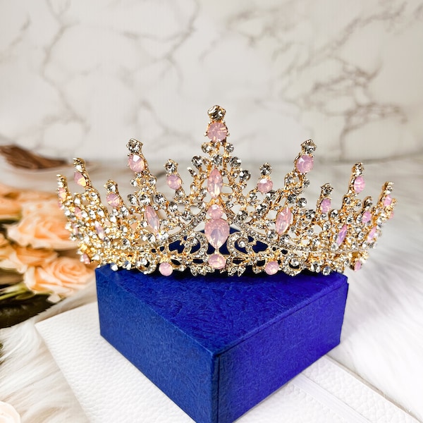 Pink Tiara - Etsy