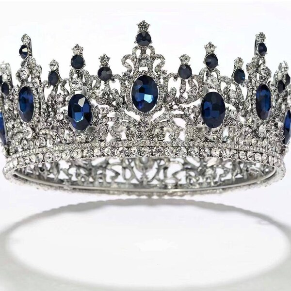 Rhinestone Crown - Etsy