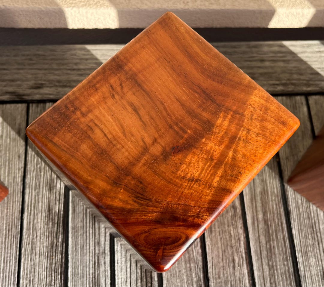 Medium Hawaiian Koa Wood Urn | High Quality Hand Crafted | Made in ...