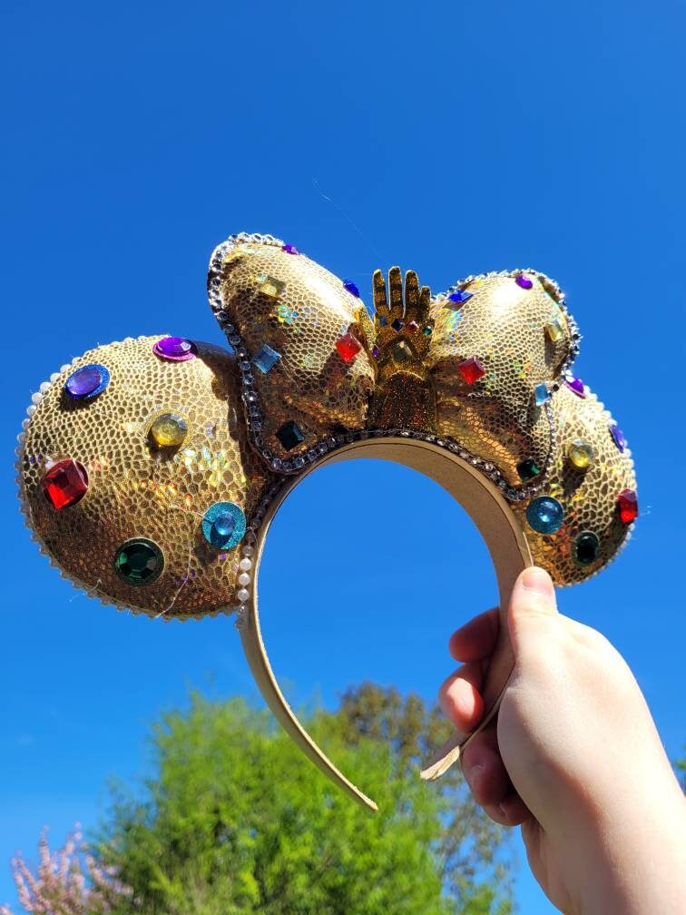 Marvel Infinity Gauntlet Thanos Inspired Mouse Ears Avengers - Etsy