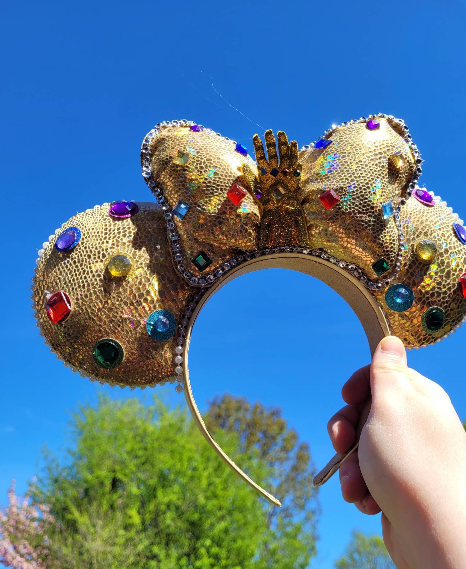 Marvel Infinity Gauntlet Thanos Inspired Mouse Ears Avengers - Etsy