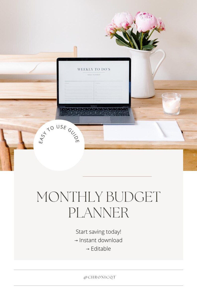 Personal Budget Planning Guide – Digital or Printable for Monthly ...