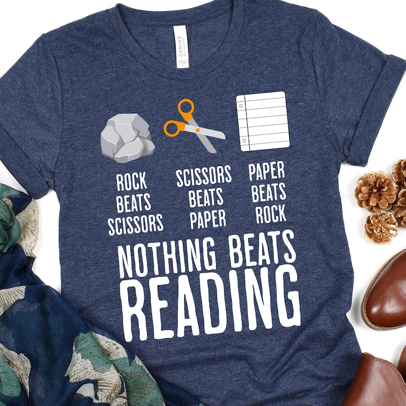 Paper Beats Rock T Shirt - Etsy