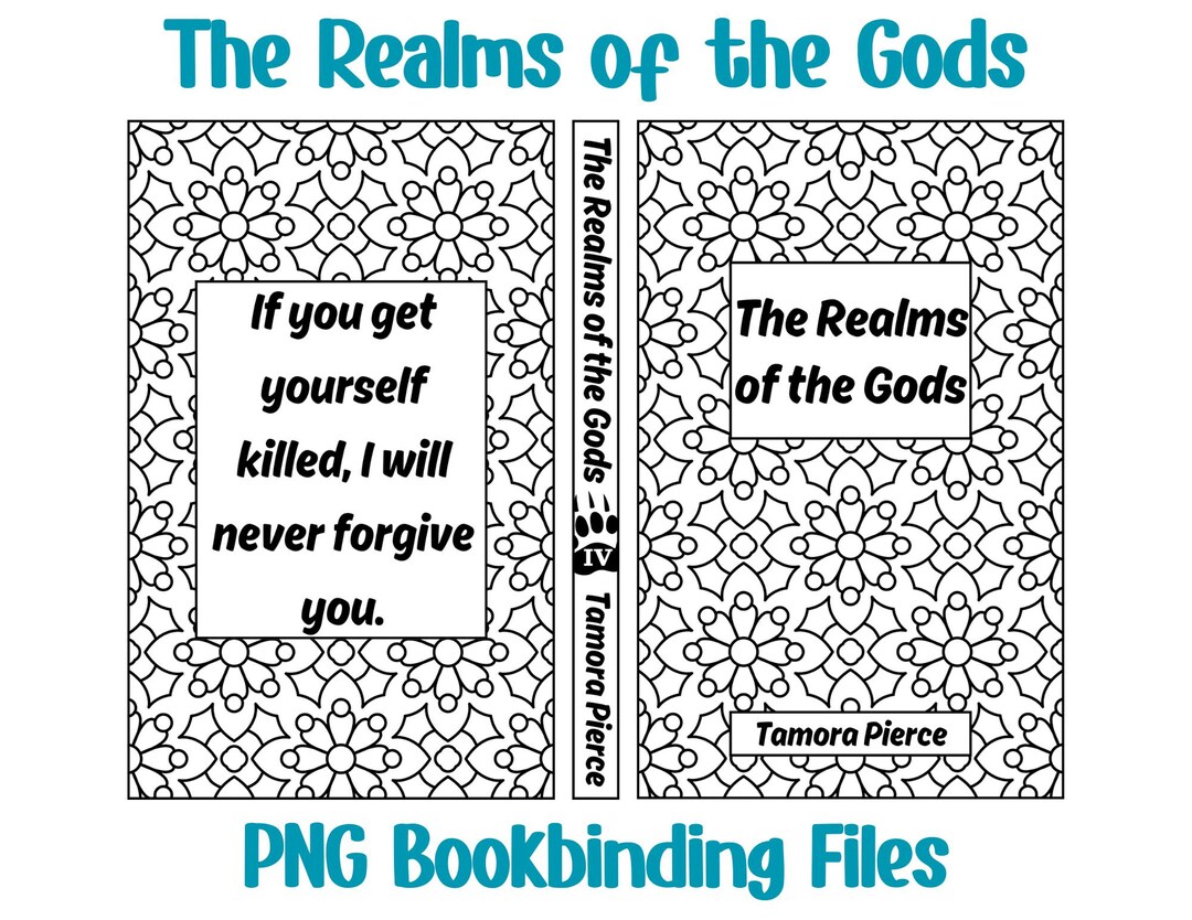 The Realms of the Gods PNG Bookbinding Files - Etsy