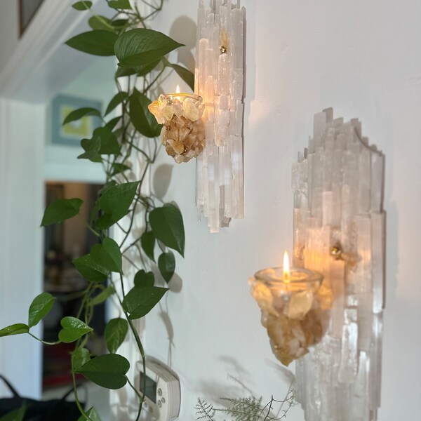 Selenite Wall Art - Etsy