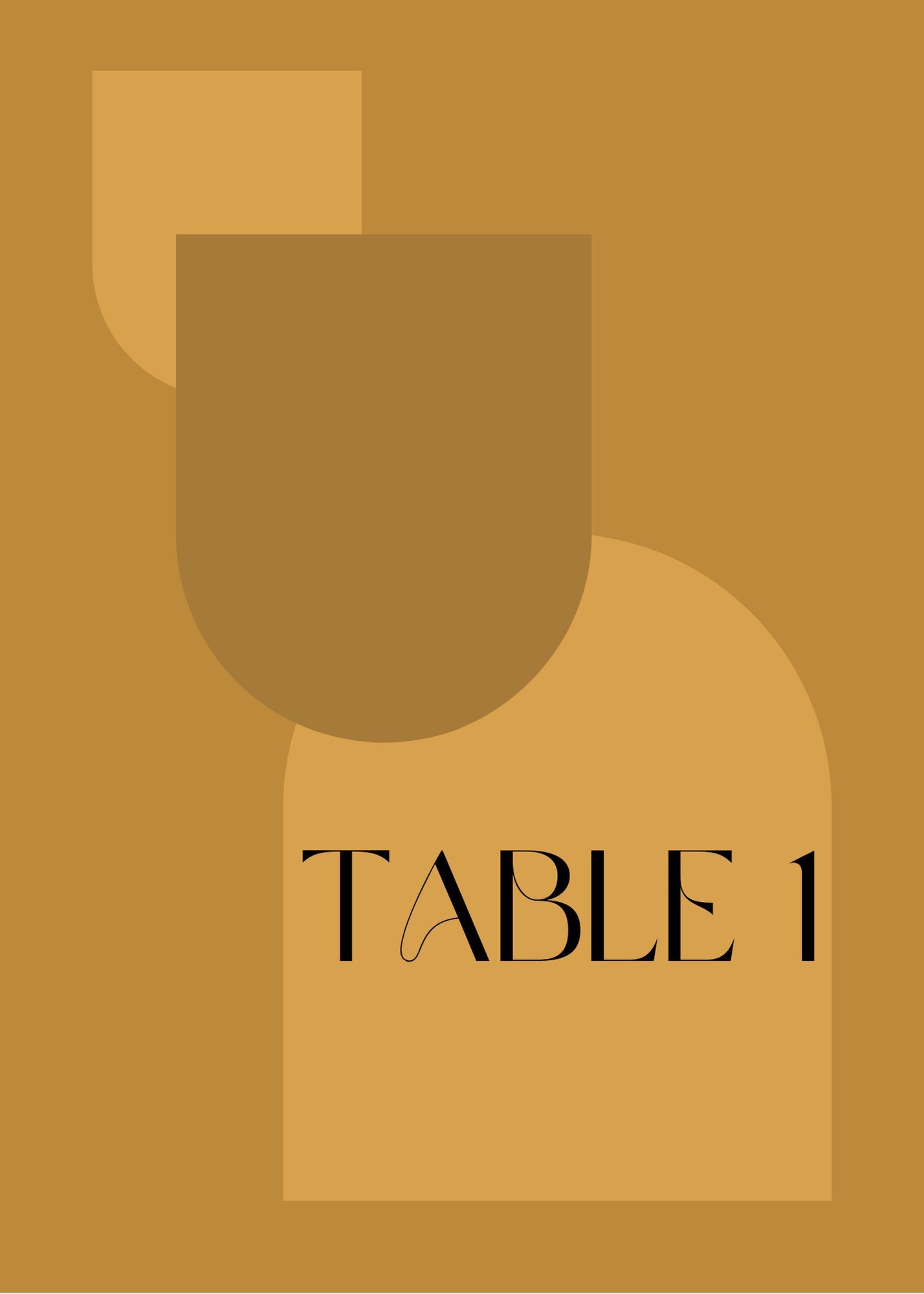 Mod Table Placard Download - Etsy