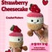 Strawberry Cheesecake Crochet PATTERN - Etsy