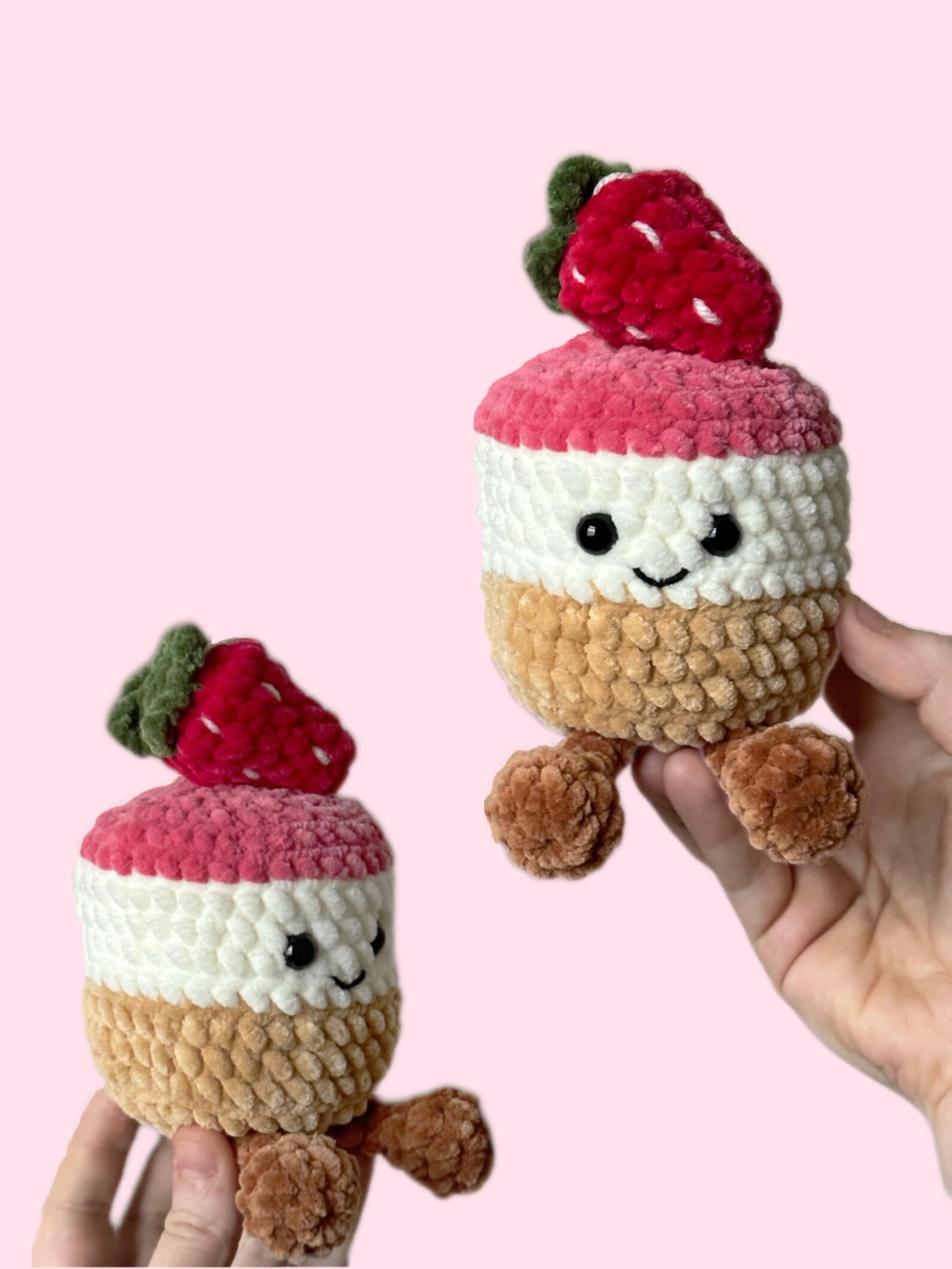 Strawberry Cheesecake Crochet PATTERN - Etsy