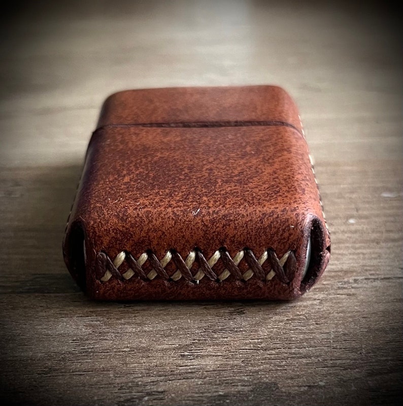 Genuine Leather Case for Zippo Lighter Standard Size - Made in USA - Etsy