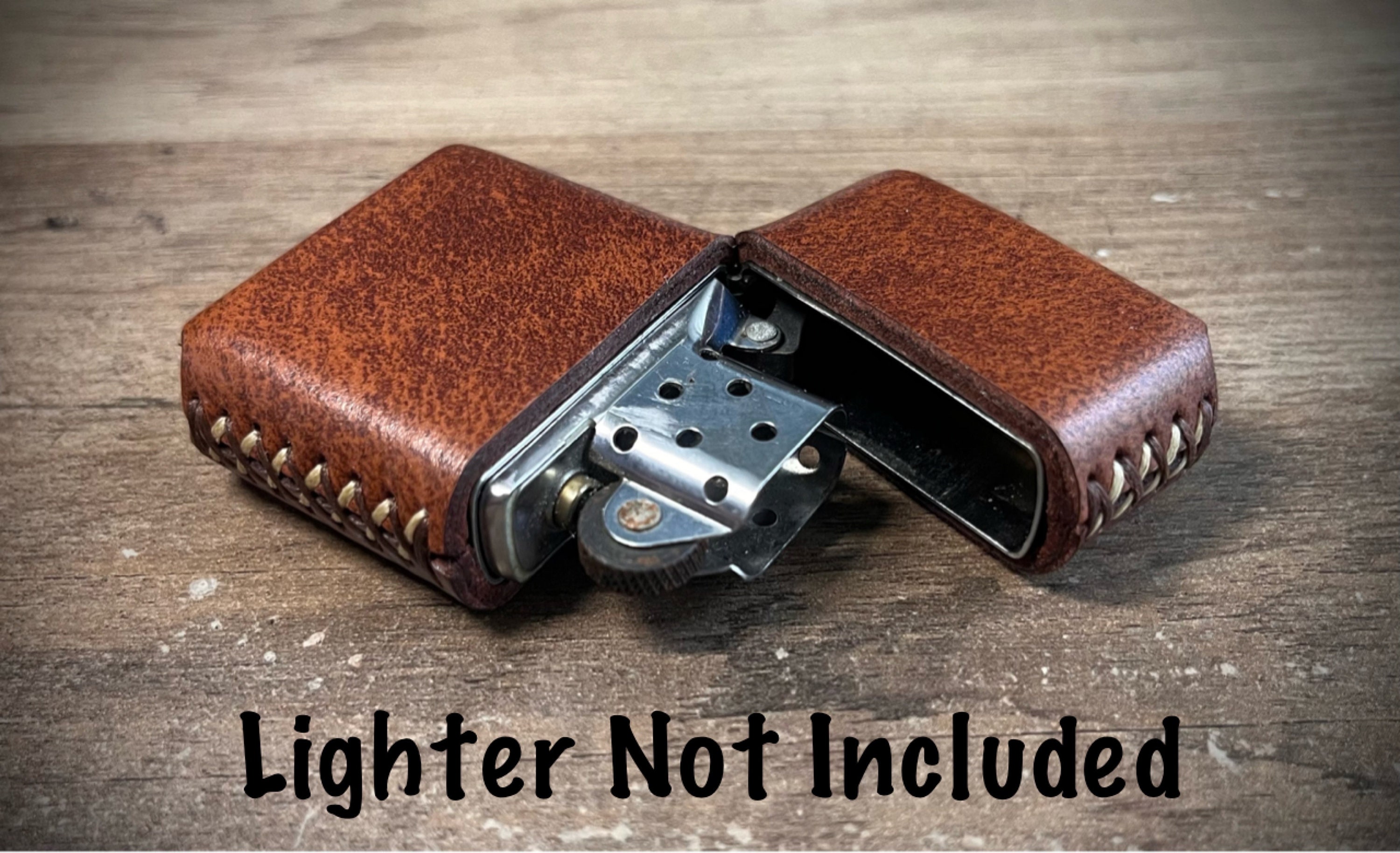 Genuine Leather Case for Zippo Lighter Standard Size - Made in USA - Etsy