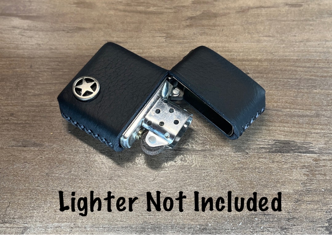 Genuine Leather Case for Zippo Lighter Standard Size Made in USA - Etsy