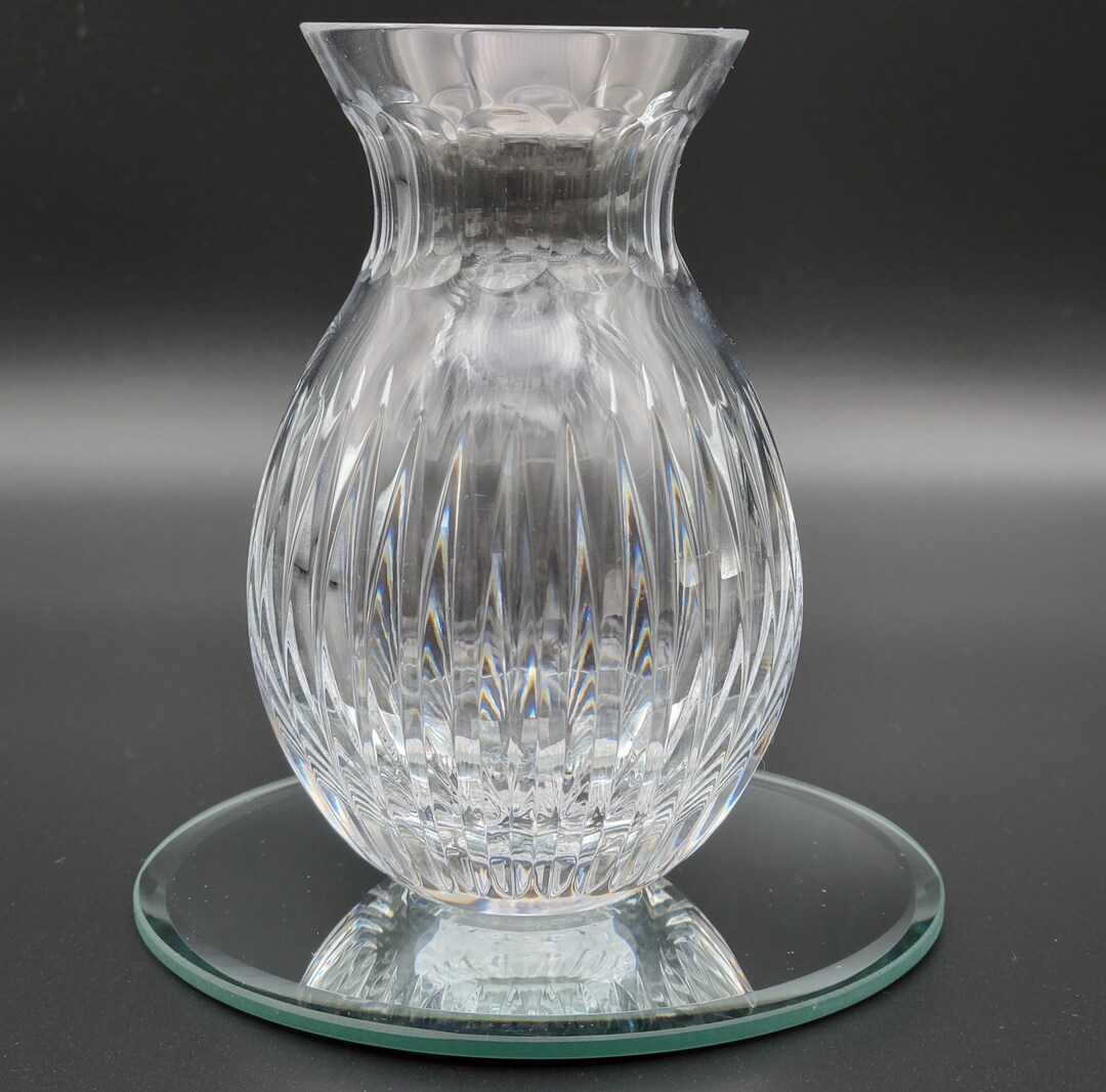 Miller-rogaska Infinity 5" Crystal Vase - Etsy