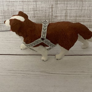 Schleich Border Collie Model Dog Velcro Harness - Etsy