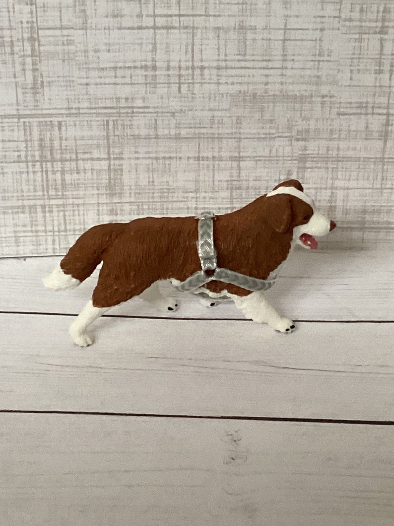 Schleich Border Collie Model Dog Velcro Harness - Etsy