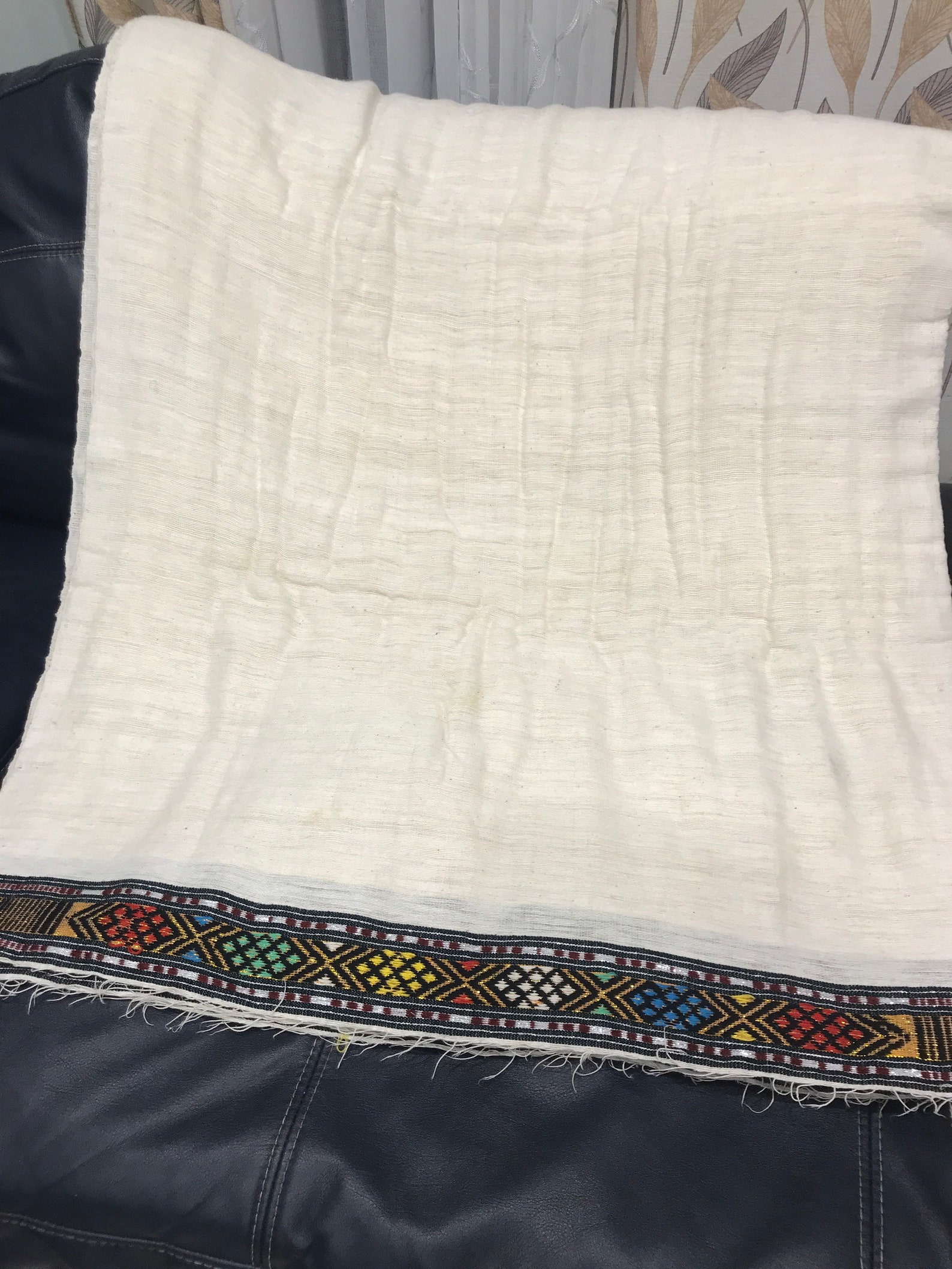 Ethiopian Gabi cotton Throw - Etsy