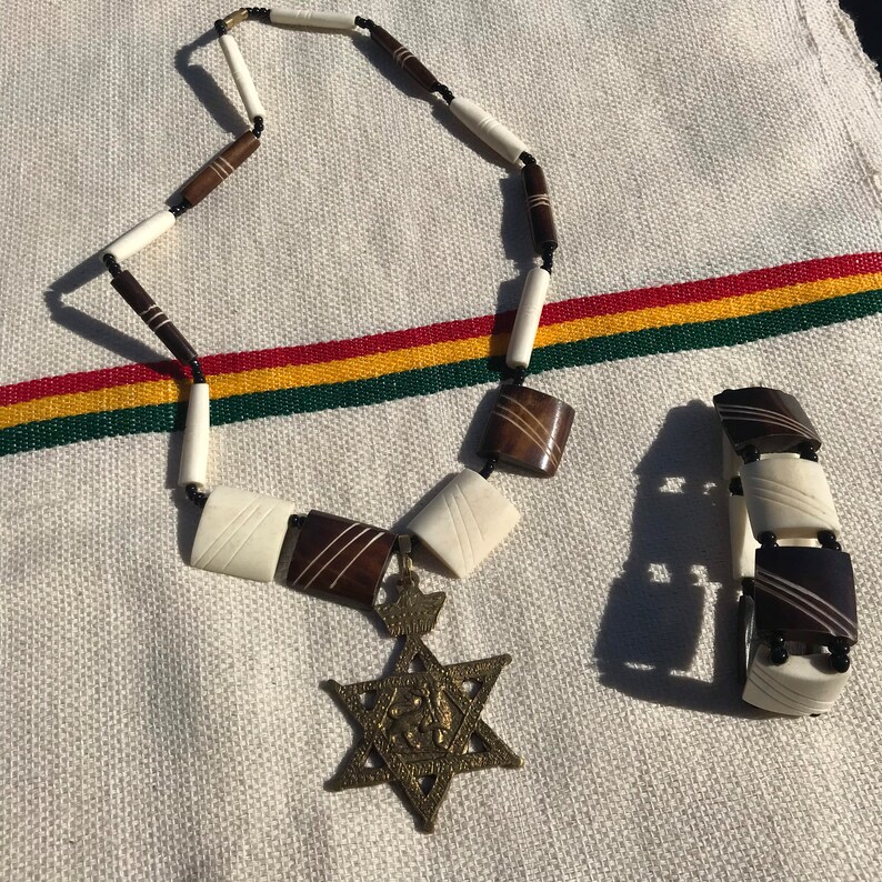 Rasta Pendant /star of David With Lion of Judah on It/ - Etsy