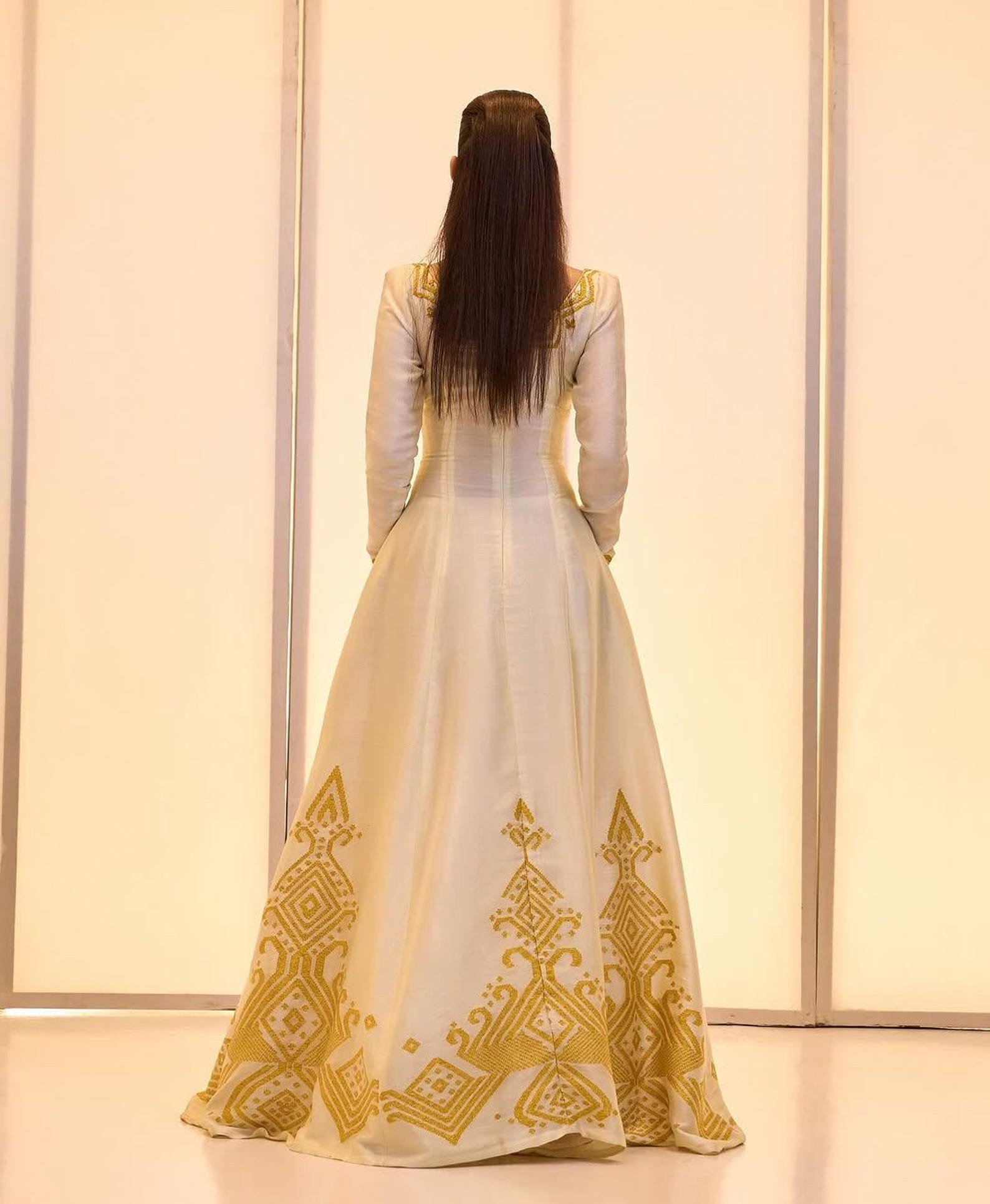 Handwoven Ethiopian Habesha Kemis Dress: Tibeb Embroidery - Etsy