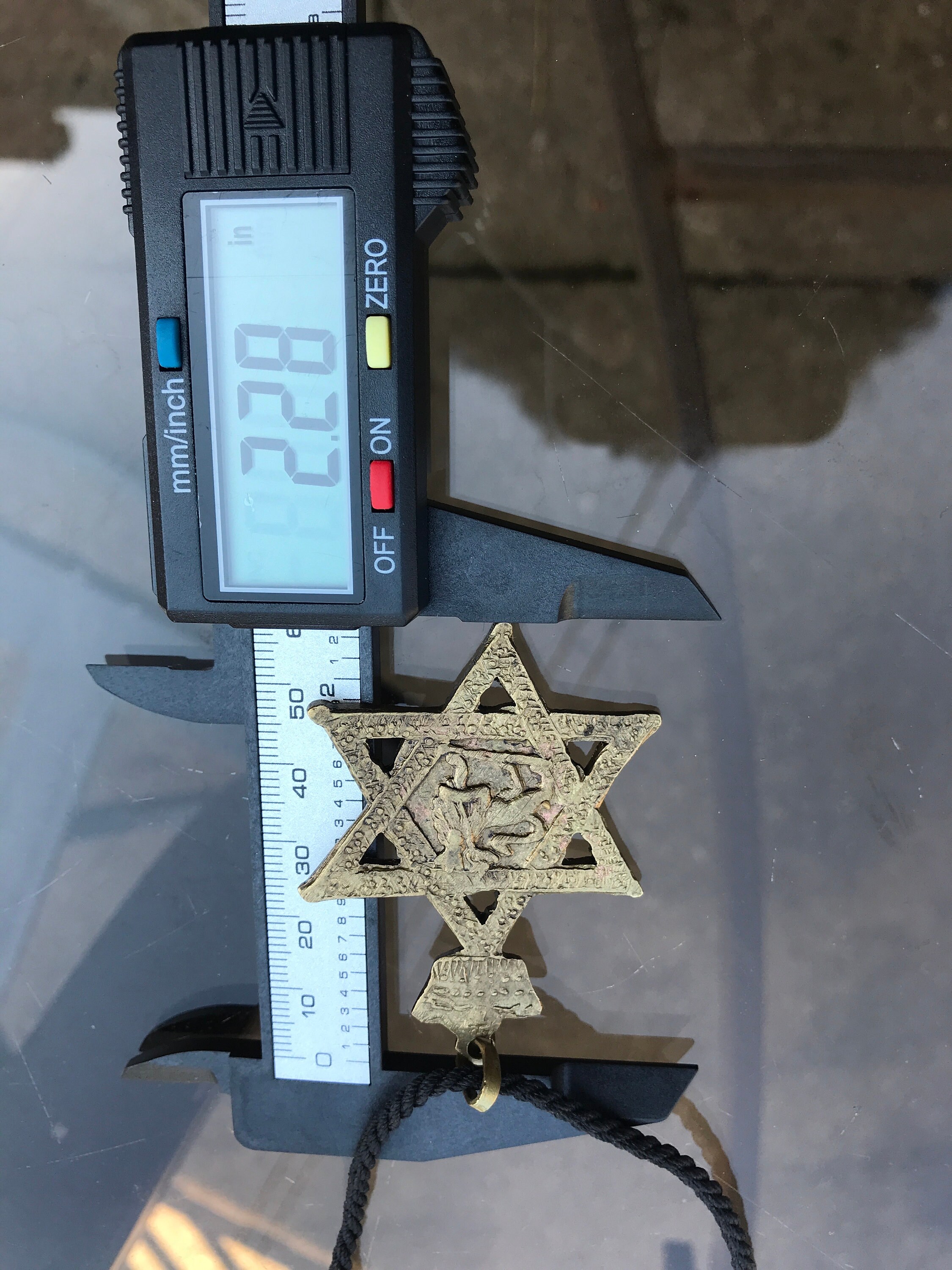 Ethiopian Orthodox Cross Necklace star of David Rasta Pendant Jamaica ...