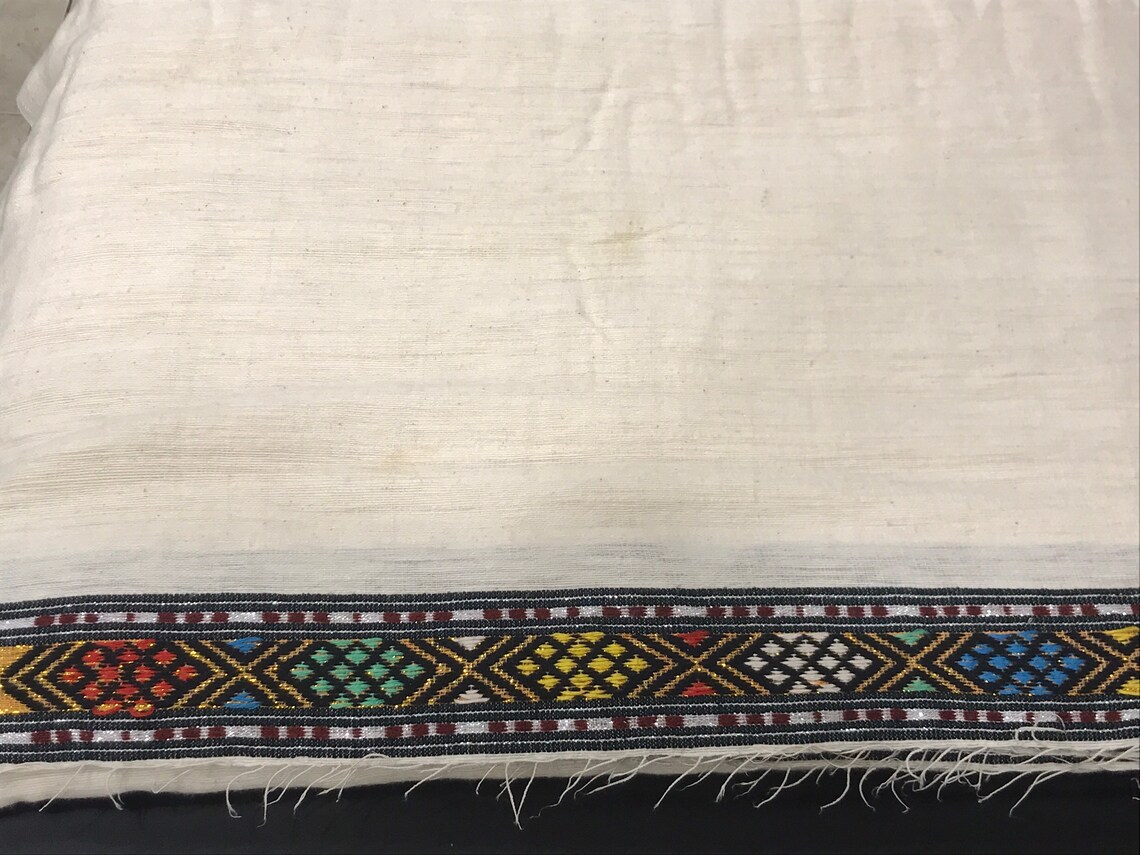 Ethiopian Gabi cotton Throw - Etsy