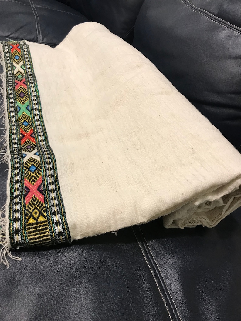 Ethiopian Gabi 100% Cotton Throw - Etsy