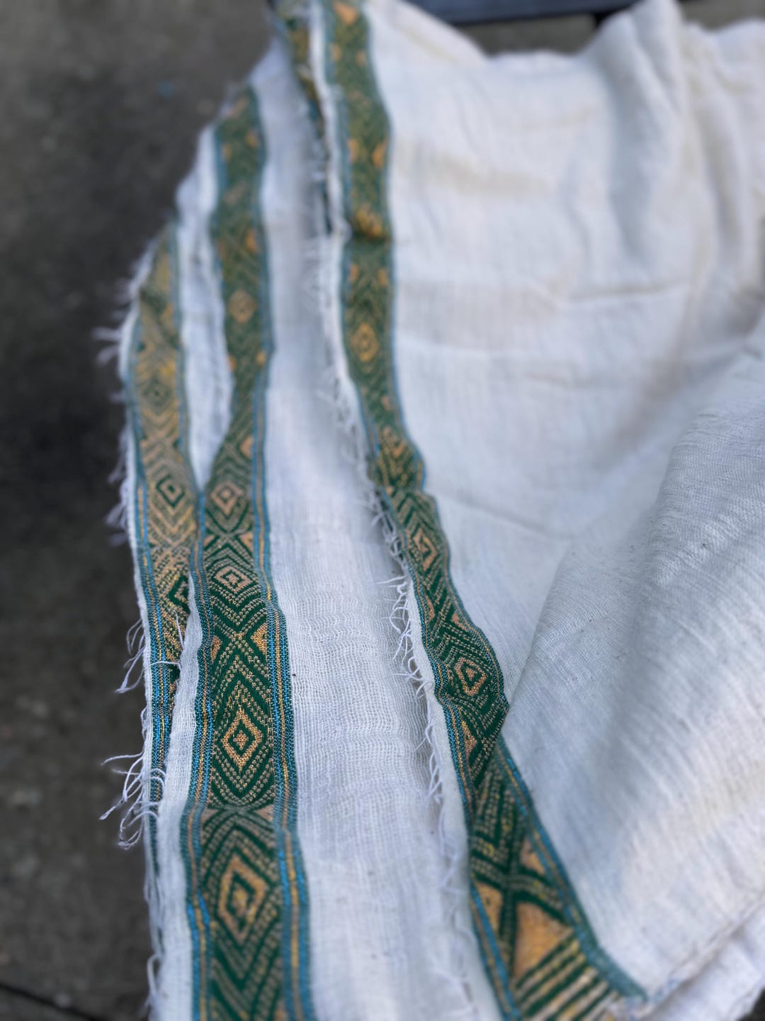 Handwoven Ethiopian Cotton Gabi – Traditional Shawl, Lightweight and ...