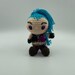 Arcane Jinx Plushie, League of Legends Jinx Doll, Jinx Plush, Amigurumi ...