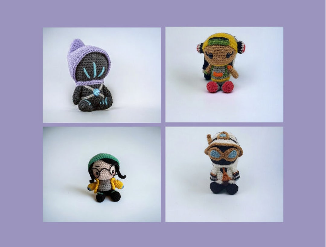 Valorant Characters Plush, Valorant Dolls, Valorant Plushie, Valorant ...
