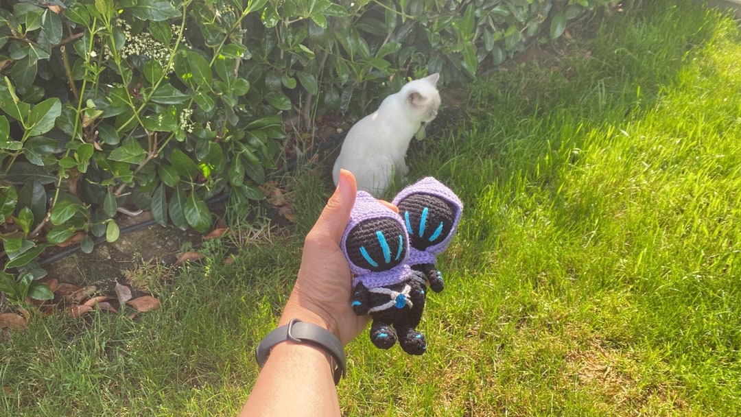 Valorant Omen, Valorant Omen Plushie, Valorant Omen Doll, Amigurumi ...