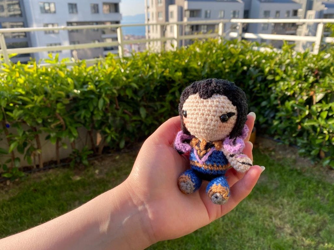 Valorant Reyna, Valorant Reyna Plushie, Valorant Reyna Doll, Amigurumi ...