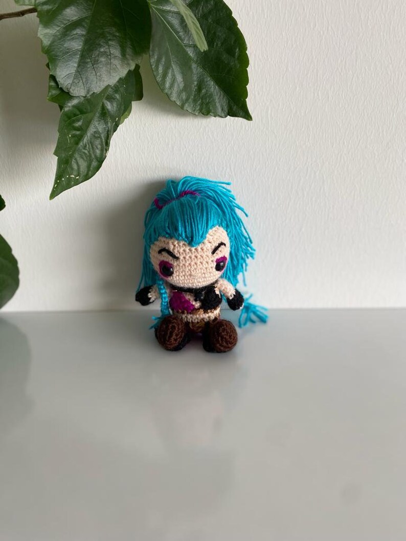 Arcane Jinx Plushie League of Legends Jinx Doll Jinx Plush - Etsy