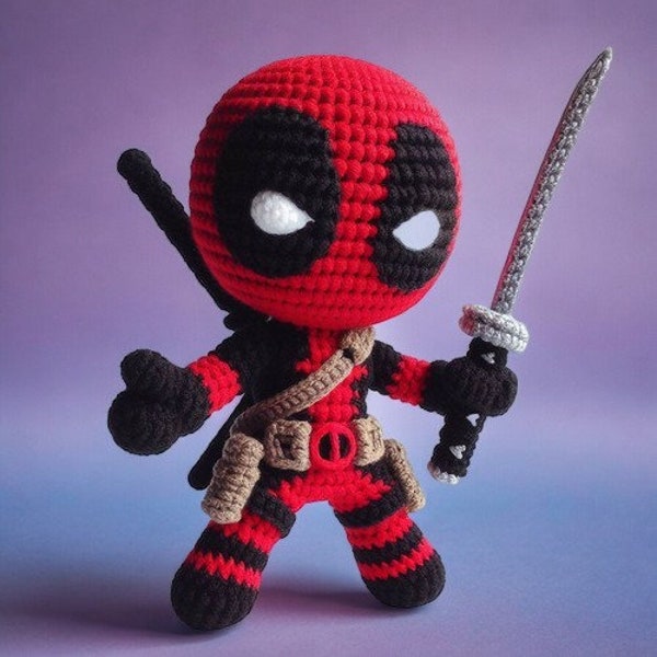 Deadpool Plush - Etsy